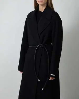 Sportmax Coat Oversized Double Wool