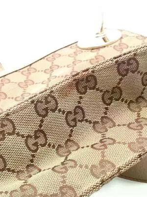Gucci 2000s Gg Canvas Shoulder Bag