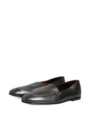 Dolce & Gabbana Leather Loafers - Silver