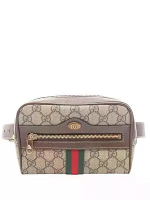 Gucci 2010s Small Ophidia Gg Supreme Belt Bag - Neutrals
