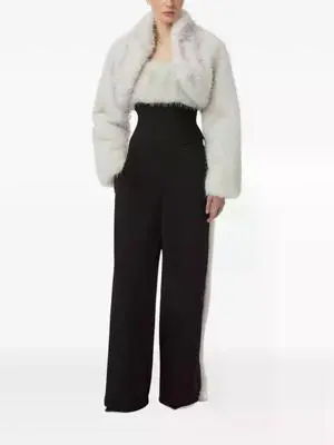Apparis Cropped Faux-fur Jacket