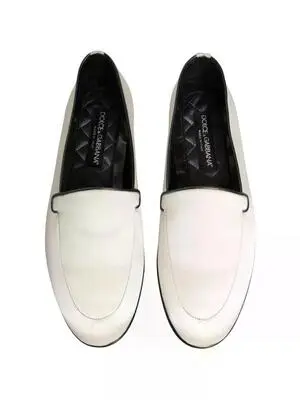 Dolce & Gabbana Satin Loafers