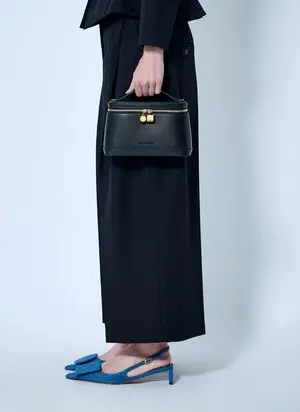 Jacquemus Le Petit Vanity Handbag - Black