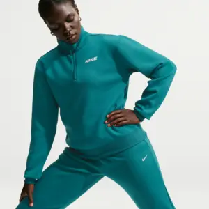 Nike Studio Fleece Sport Dri-fit 1/4-zip Top