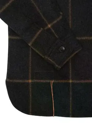 FORTELA Ringo Check-wool Shirt Jacket