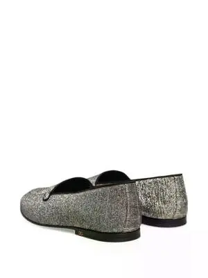 Dolce & Gabbana Glitter-effect Loafers