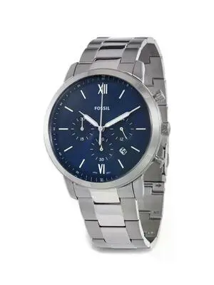Fossil Neutra 44mm Watch - Blue