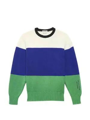 JW Anderson Colour-block Wool Sweater - Blue