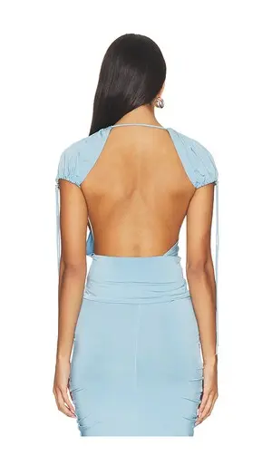 KNWLS Cu Top In Baby Blue