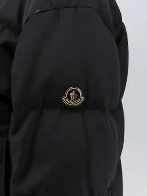 Moncler Verone Nylon And Cotton Down Jacket