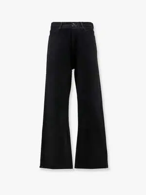Balenciaga Biologic Cotton Five Pockets Trousers - Black