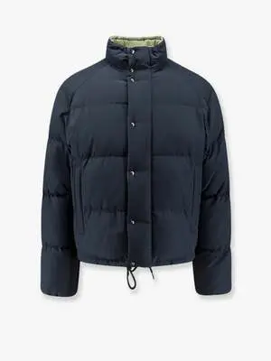 Moncler Verone Nylon And Cotton Down Jacket - Grey