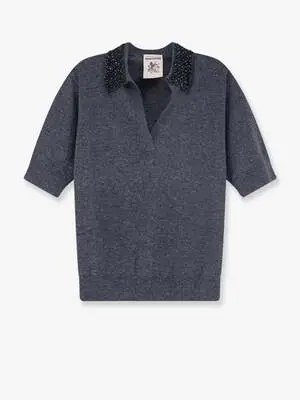 SEMICOUTURE Virgin Wool And Cashmere Sweater