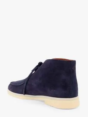 Loro Piana Walk And Walk Suede Laceup