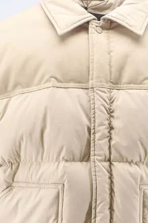 Herno Light Water Repellent Cotton And Nylon Down Jacket