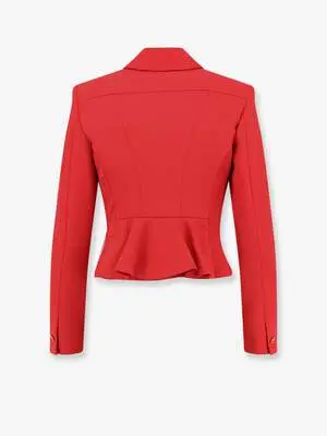 Elisabetta Franchi Cropped Blazer With Buttons