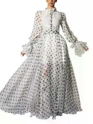 MIAU BY CLARA ROTESCU Bellagio Maxi Dress