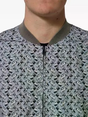 Dolce & Gabbana Car-print Bomber Jacket