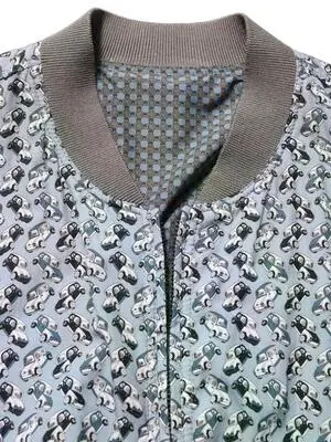 Dolce & Gabbana Car-print Bomber Jacket