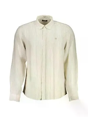 NORTH SAILS Vertical-stripe Linen Shirt - Neutrals