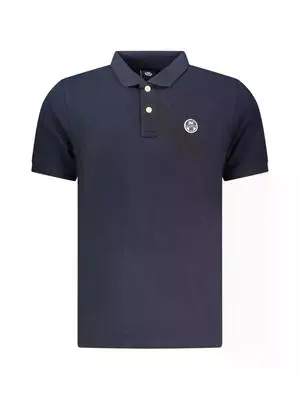 NORTH SAILS Logo-patch Polo Shirt - Blue