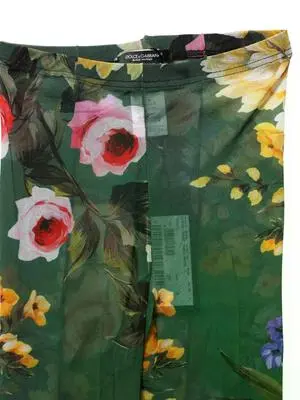 Dolce & Gabbana Floral-print Tights
