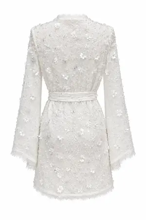 UNTAMED PETALS Emma Sequin Robe