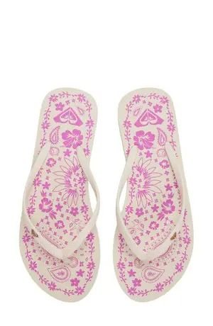 Roxy Bermuda Print Iii Flip Flop