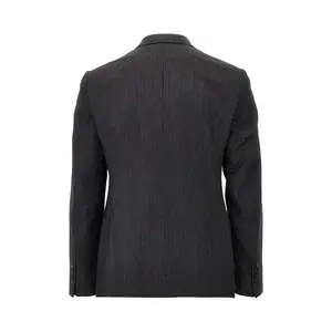 Emporio Armani M Line' Mouliné Wool Suit