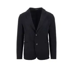 Emporio Armani Jacquard Technical Jersey Jacket