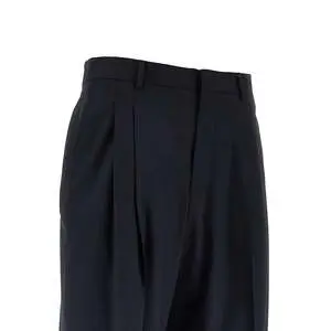 Emporio Armani Wool Pleated Pants