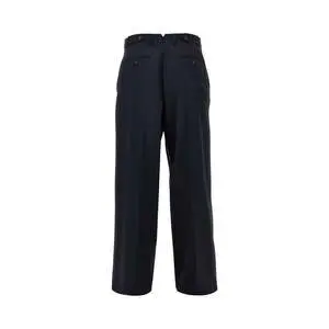 Emporio Armani Wool Pleated Pants