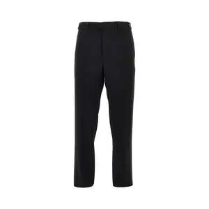 Emporio Armani Jersey Crepe 3d Pants - Black