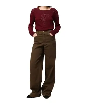 Ermanno Scervino Mid-rise Wide-leg Jeans