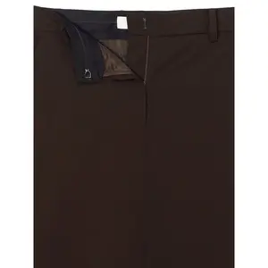DUNST Pinstripe Column Midi Skirt