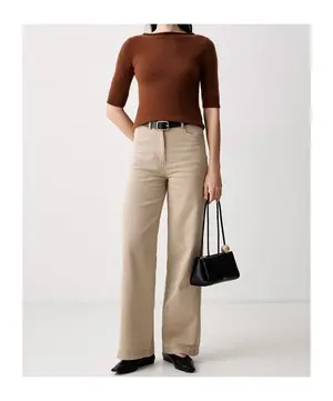 Marella Boat-neck Long-sleeve Sweater