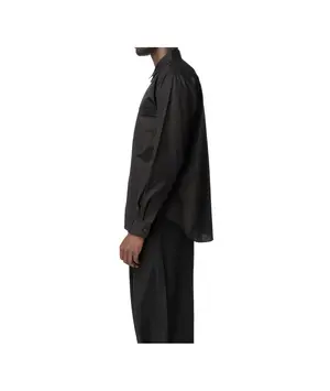 Comme Des Garçons Long-sleeved Collared Shirt