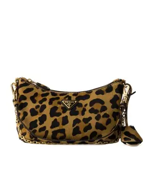 Prada Printed Calf Hair Leather Mini-bag