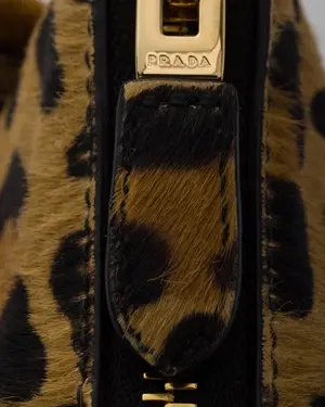 Prada Printed Calf Hair Leather Mini-bag