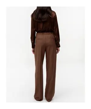 Marella Drawstring Pleated Casual Trousers
