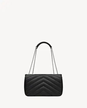 Saint Laurent Loulou Medium In Matelasse Lambskin