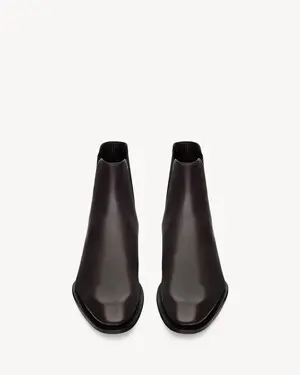 Saint Laurent Aurelien Chelsea Boots In Smooth Leather