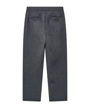 Giorgio Armani Trouser Cashmere Regular Fit Solid Stretch Drap