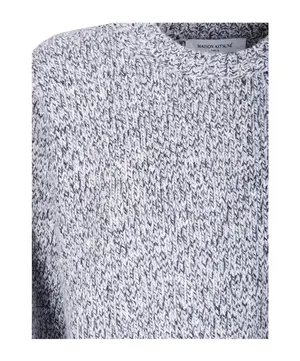Maison Kitsuné Boxy Mouline Knitted Sweater