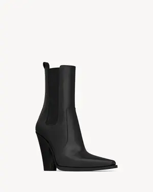Saint Laurent Dylan Chelsea Boots In Smooth Leather