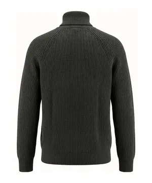 Zegna Ribbed Turtleneck Knitted Sweater