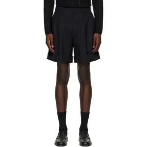 Comme Des Garçons Belt-loop Shorts