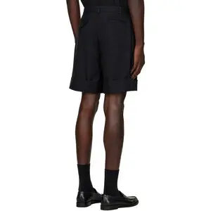 Comme Des Garçons Belt-loop Shorts
