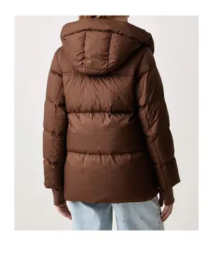 Marella Quilted Hooded Down Jacket