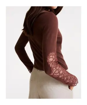 Marella Ribbed-knit Crew-neck Sweater